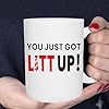 Amazon.com: CINHOLL Suits Tv Show Merchandise 15oz You Just Got Litt Up Funny Coffee Mug Louis ...