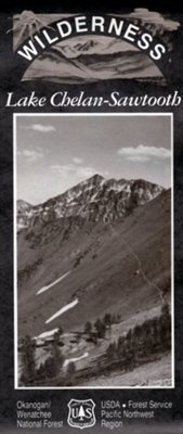 Map: Lake Chelan-Sawtooth Wilderness: U.S. Forest Service: Amazon.com ...