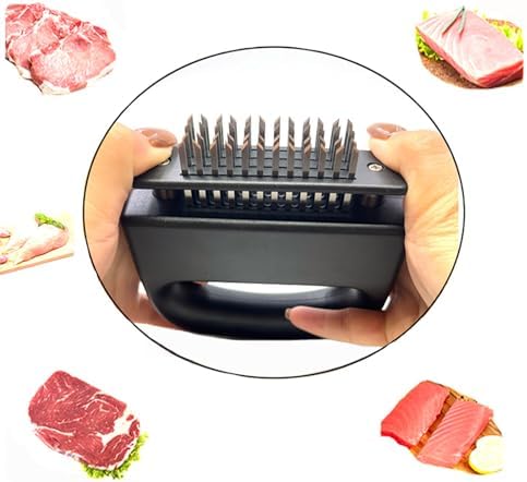 Amazon.com: HISECOOMeat Tenderizer Meat Tenderizer Tool 48-Blades ...