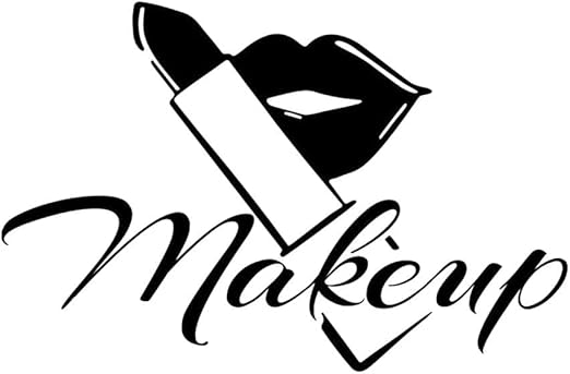 Amazon.com: Makeup Quote Wall Art Decals Beauty Salon Decoration Make ...