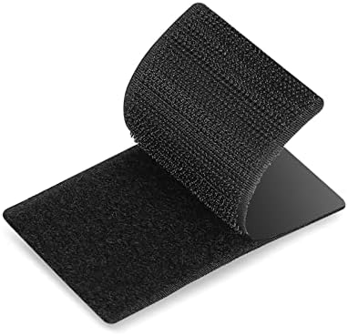 Double Sided Tape Heavy Duty - 15 Sets 1x4 Inch Hook and Loop Strips with Adhesive, Sticky Back ...
