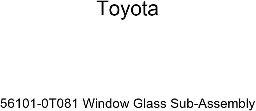 Amazon.com: Genuine Toyota 56101-0T081 Window Glass Sub-Assembly ...