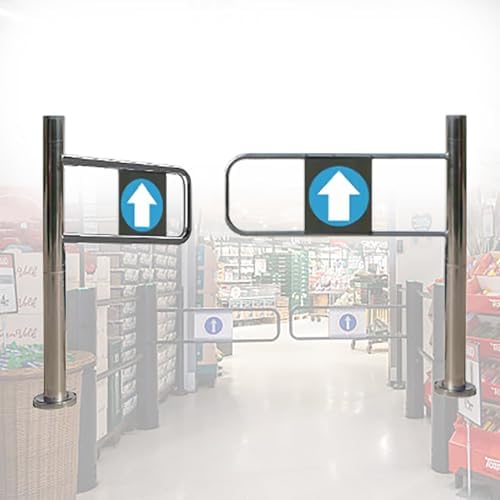 Amazon.com: Automatic Swing Gate for Supermarket Entrances, Entrance ...