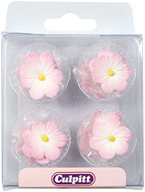 Culpitt Daisies Sugar Pipings, Royal Icing, Flower Decorations for ...