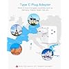 Amazon.com: 2 Pack European Travel Plug Adapter, One Beat International ...