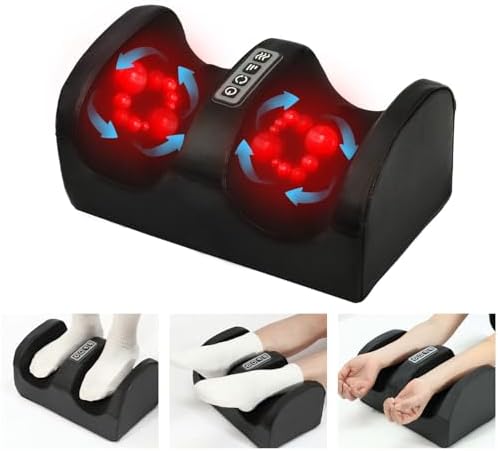 Amazon.com: CCHYF Shiatsu Foot Massager Machine with Heat,Foot and Calf ...