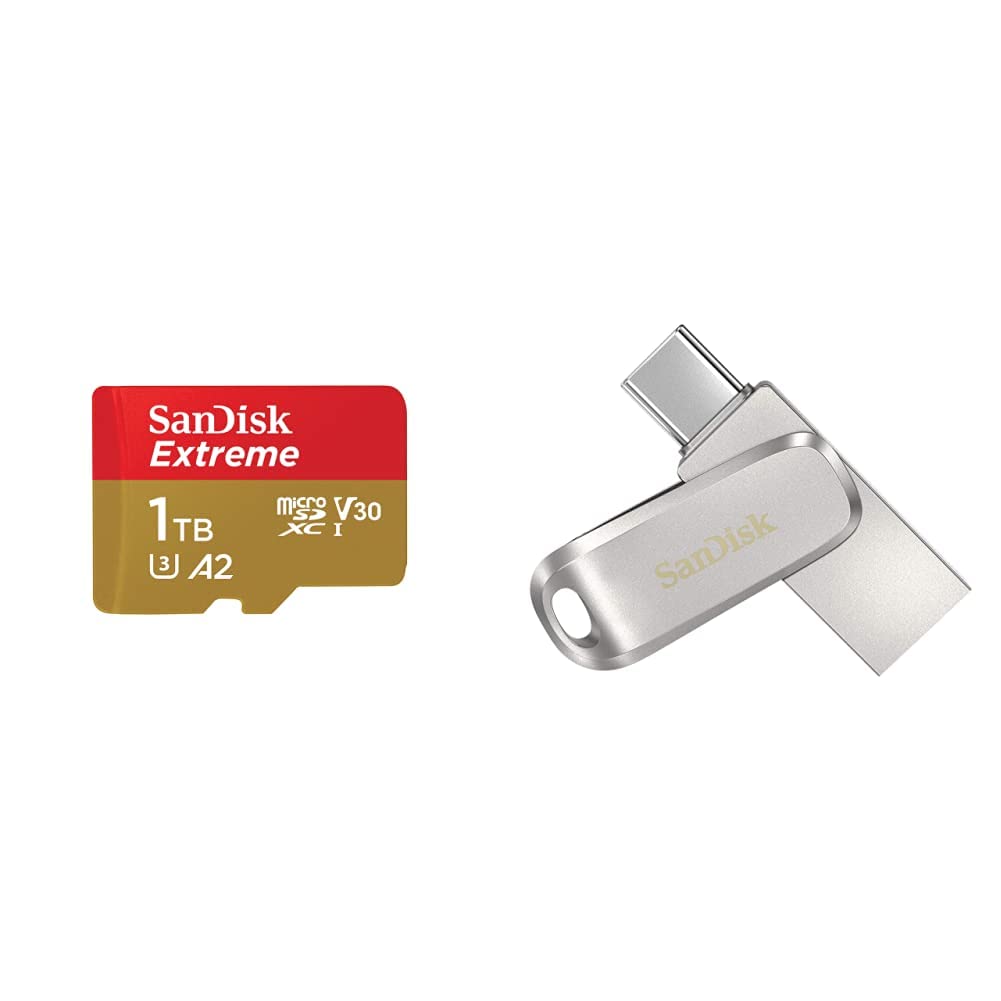 Buy SanDisk 1TB Extreme microSDXC, U3, C10, V30, UHS 1, 160MB/s R, 90MB ...