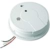 Kidde I12040CA 120V AC (Hardwired) Ionization Smoke Alarm with 9V ...