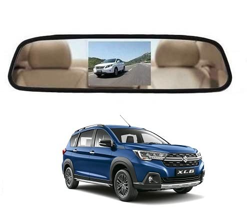 Trigcars XL6 Car 4.3" Digital TFT LCD Screen Rear View Mirror Monitor ...