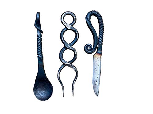 Amazon.com: Viking cutlery, viking flatware, reenactment, medieval ...