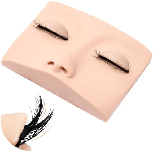 Amazon.com: Pretty memory Lash Mannequin Head with 2 Pairs of Removable ...