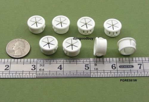 12 Snap-in Expandable Locking Plastic Grommets- Fits 5/8'' Opening ...