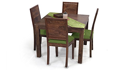 Urban Ladder Arabia Square - Oribi Four Seater Solid Wood Dining Table ...