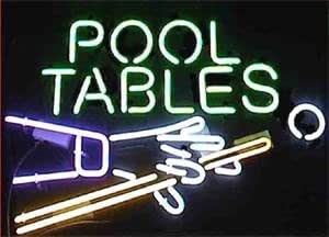 Amazon.com: Pool Tables Neon Picture : Home & Kitchen