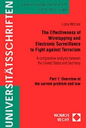 The Effectiveness of Wiretapping and Electronic Surveillance to Fight ...