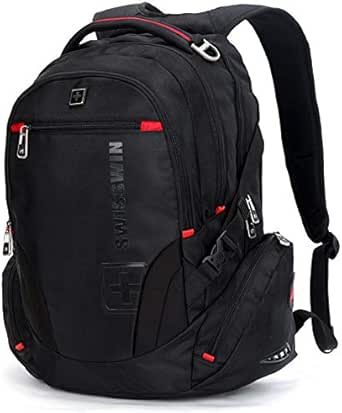 SWISSWIN Swiss waterproof Business Backpack Travel Backpack College ...