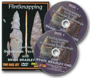Flintknapping Solutrean Technology -2 Disc DVD-Bruce Bradley - Buy ...