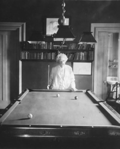 Amazon.com: New 11x14 Photo: Author Mark Twain (Samuel Clemens) by Pool ...