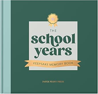 Amazon.com: The School Memory Book: A Timeless School Years Memory Book ...