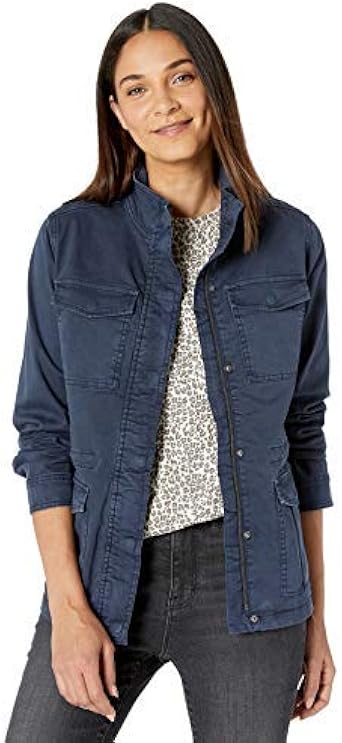 Amazon.com: Amazon Brand - Goodthreads Women's Relaxed Fit Cargo Jacket ...