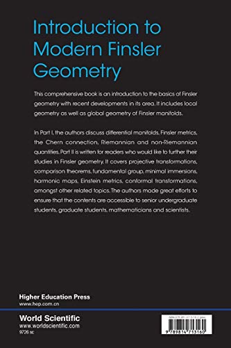 Snapklik.com : Introduction To Modern Finsler Geometry