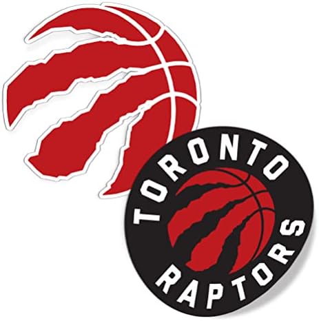 Toronto Raptors NBA Basketball Car Bumper Sticker Decal 5" x 4 ...