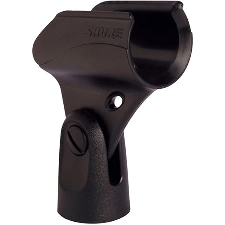 Amazon.com: Shure A25D Microphone Clip - Stand Adapter for Handheld ...