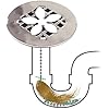 DrainWig Shower Drain Hair Catcher, Disposable Drain Protector, Flower ...
