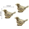 Amazon.com: Brass Sparrow Hinge Heads Decorative Topper Set of 3 ...