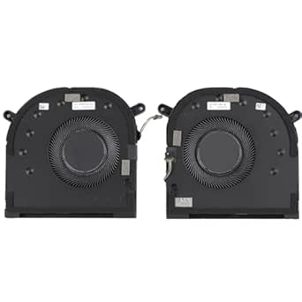 Amazon.com: CPU+GPU Cooling Fan Replacement for Dell XPS 17 9700 9710 ...