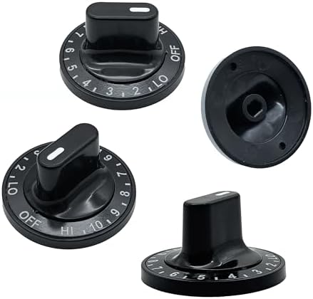 Amazon.com: Whole Parts Range Oven Top Burner Control Knob Kit (4 Pack ...