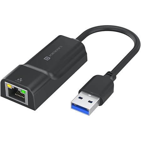 Zebronics Zeb-UTE101 USB to RJ45 Ethernet LAN Adapter, Up to 1000 Mbps ...