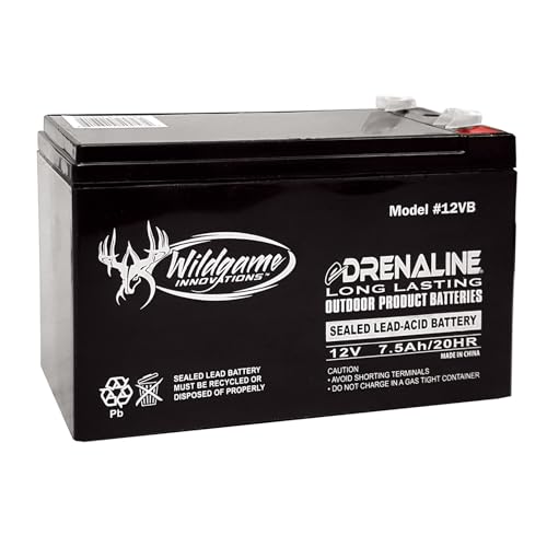 Snapklik.com : WILDGAME INNOVATIONS 12V Edrenaline Rechargeable Battery ...