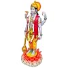 Buy KRISHNAGALLERY1 Marble Dust Vishnu Ji Murti Vishnu Laxmi Lord ...
