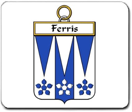 Amazon.com: Ferris or Farris Family Crest Coat of Arms Mouse Pad ...