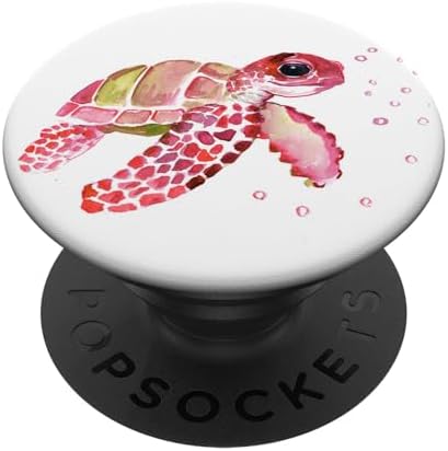 Amazon.com: Cute Sea Turtle Watercolor Pattern Design on White ...