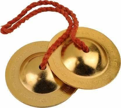 Amazon.com: Manjira Manjeera for Handmade Percussion Instrument, Hand ...