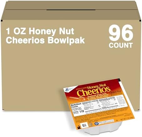 Amazon.com: Honey Nut Cheerios Heart Healthy Breakfast Cereal, Gluten ...