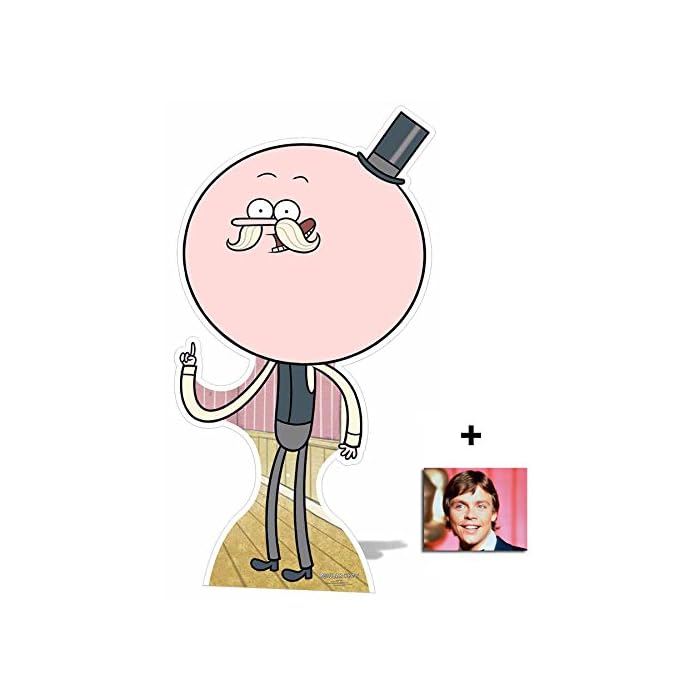 Buy Fan Pack - Pops The Regular Show Lifesize Cardboard Cutout ...