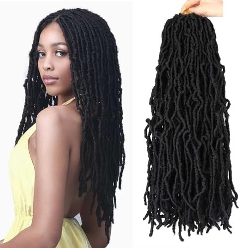 Amazon.com : 8 Packs Soft Locs 18 Inch Faux Locs Crochet Braids for ...