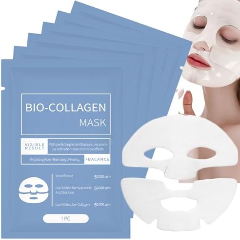 Amazon.com : Vbolre Bio Collagen Mask 6Pack, Bio Collagen Face Mask ...