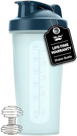 Amazon.com: MYSHAKER 2-Pack Shaker Bottles for Protein Mixes, 2 Colors ...