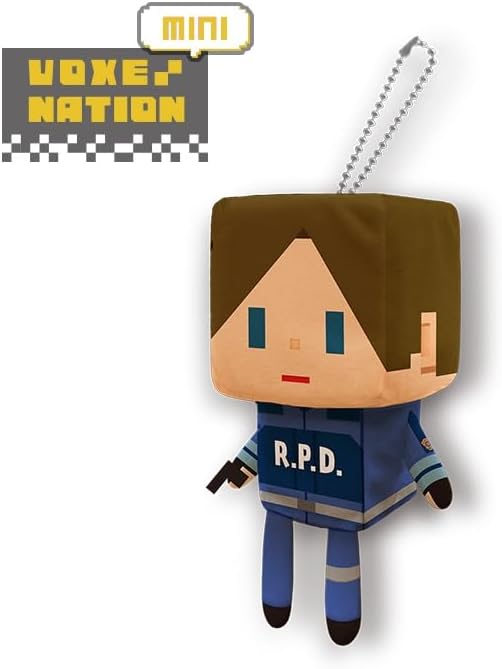Amazon.com: Capcom Resident Evil: Leon S. Kennedy Voxenation Mini Plush ...