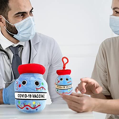 GIANTmicrobes COVID-19 Vaccine Plush Keychain at Amazon Men’s Clothing ...