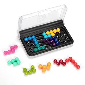 TEC TAVAKKAL IQ Puzzle Brain Teaser Game for Kids Portable 3D Logic Puzzle 120 Challenges ...