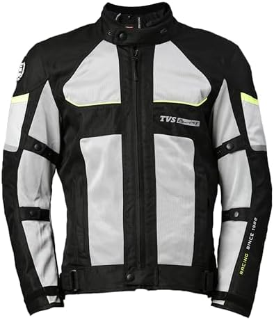 TVS Riding Jacket with Impact Resistance& High Abrasion, Challenger 3 ...