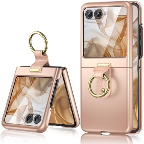 Amazon.com: for Motorola Razr 2024/2025 Case with Hinge Protection ...