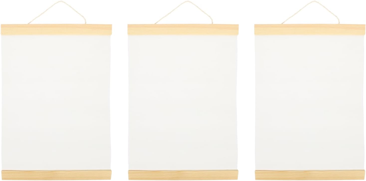 FOMIYES 3pcs Cotton Canvas, for Acrylic, Oil, and Art Projects, Acrylic ...