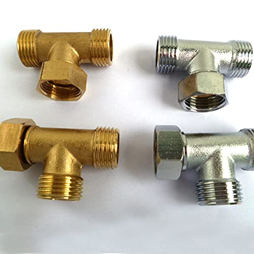 Snapklik.com : 3 Way Pipe Connector 1/2" T-Shape Equal Male & Female ...