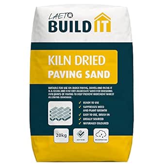 Laeto Build It Kiln Dried Sand A Simple Seal For Block Paving slabs ...